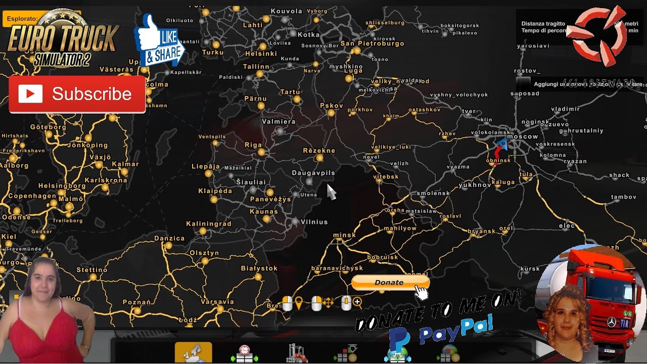 Euro Truck Simulator 2 1 43 Project Russia V5 1 [paid Rus Map] By