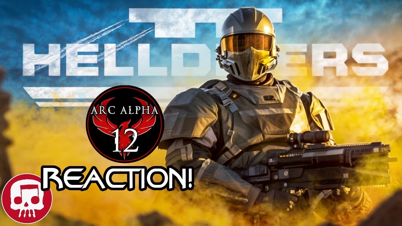 REACTION: HELLDIVERS 2 RAP by JT Music - "To Liberty and Beyond" - YouTube