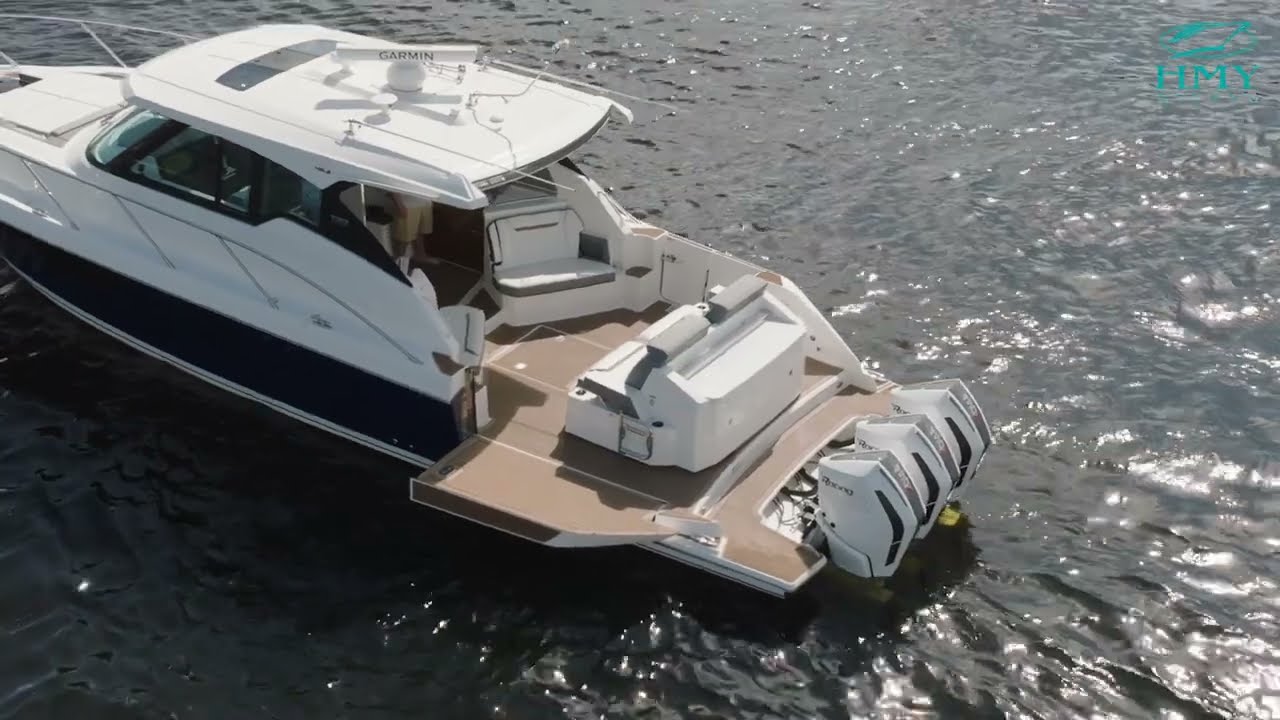 2021 Tiara Yachts 43' LE - For Sale with HMY Yachts - YouTube