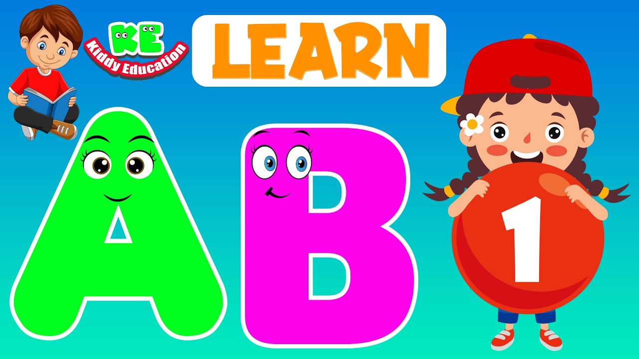 Learn ABC, 123 , Colors And Shapes | Kids Basic Learning For 3 Year ...