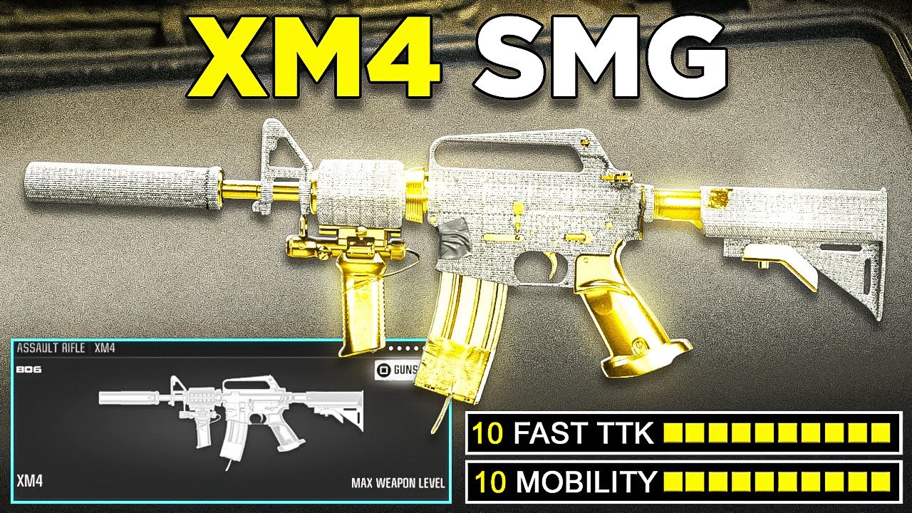 *NEW* XM4 SMG LOADOUT is INSANE in BO6 SEASON 4! 🤯 (Best XM4 Class ...