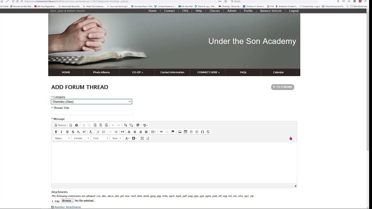 Classroom Dashboard Class Home Page - Instructors - YouTube