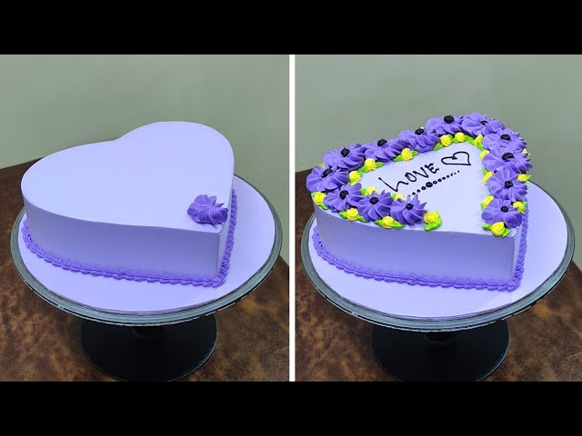 Purple Hearts Cupcakes