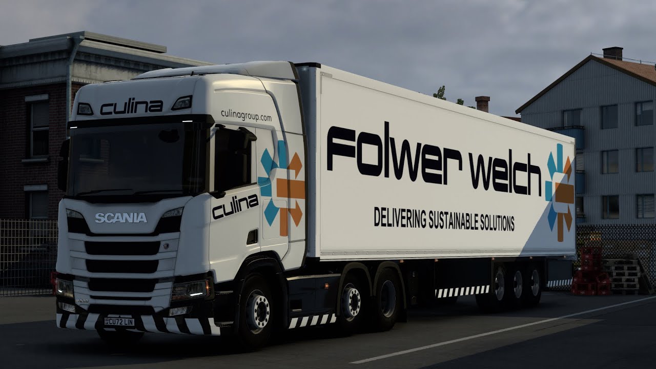 Scania R500 | Culina Group - ETS 2 1.48 | UK HGV Day work - YouTube