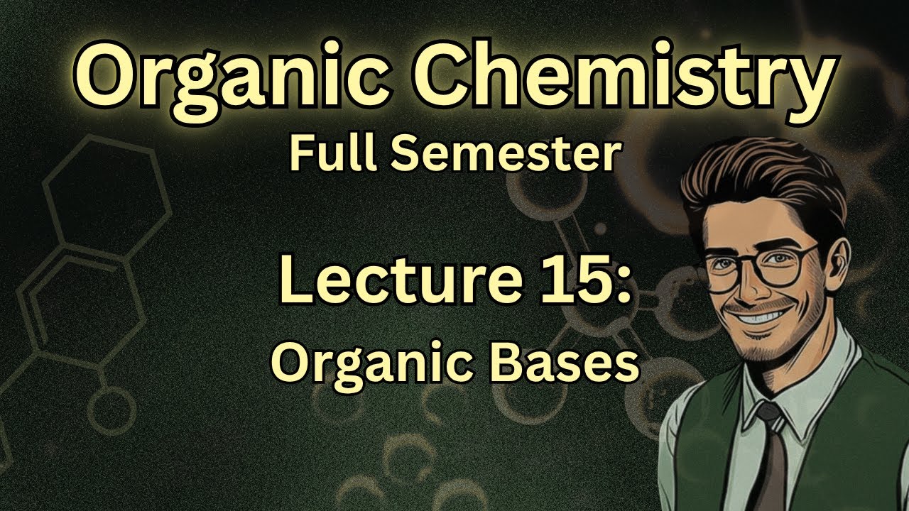 Organic Chemistry 15: Organic Bases - YouTube