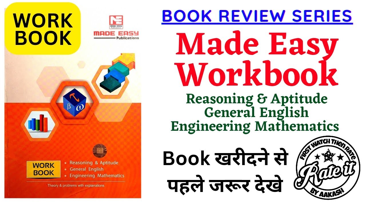 Made Easy Workbook | ESE GATE | Reasoning and Aptitude | General ...
