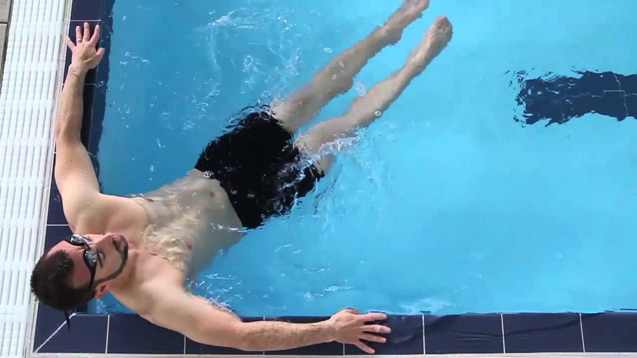 How to swim Breaststroke - Legs technique drill - YouTube