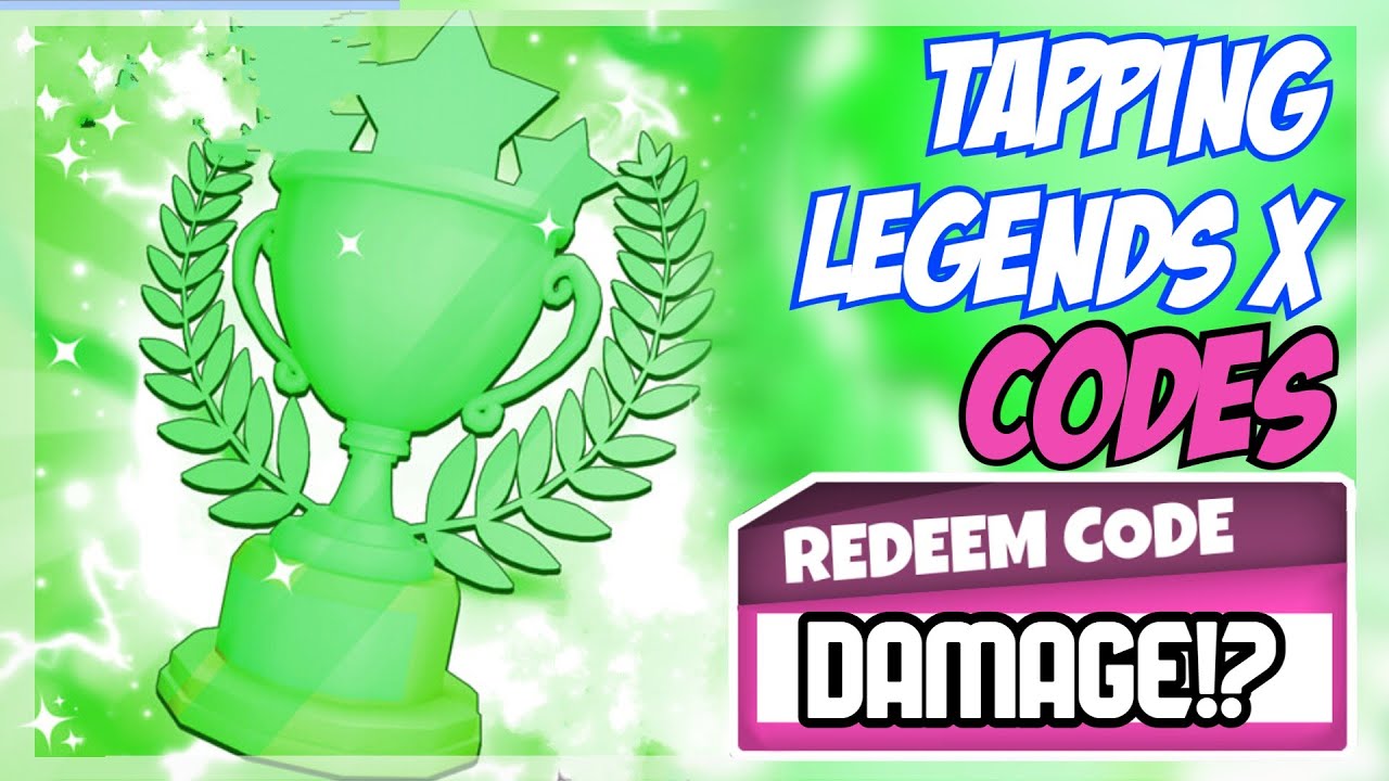(2022) **NEW**⚡ Roblox Tapping Legends X Codes ⚡ ALL 1.25x 🥚 CODES! - YouTube