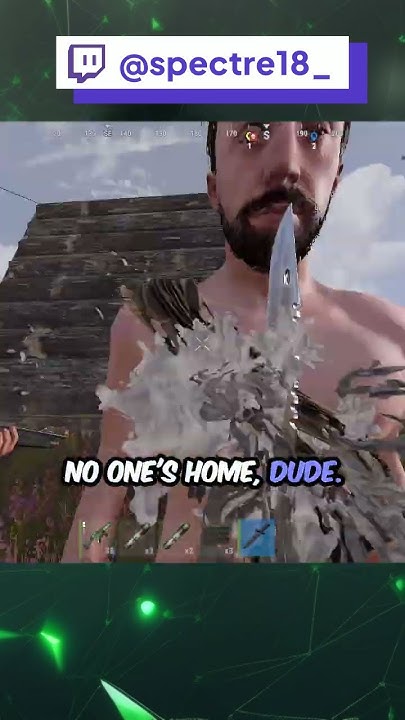 Bro Really Said "No One's Home Dude!!" #rust #rustgame #rustraid #rustclips #rustshorts # ...