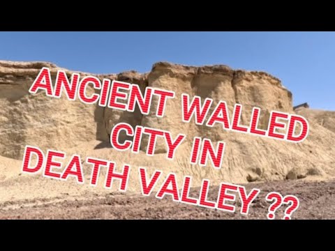 Ancient Walled City in Death Valley ?? PLUS 3 Mysterious Tunnels ...