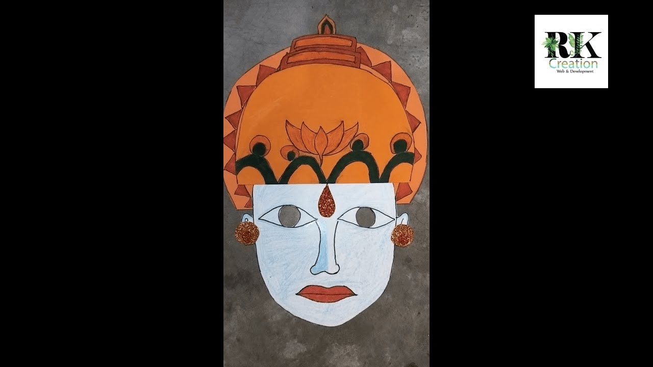 Face Mask Rama || RK Creation || How to make face mask - YouTube