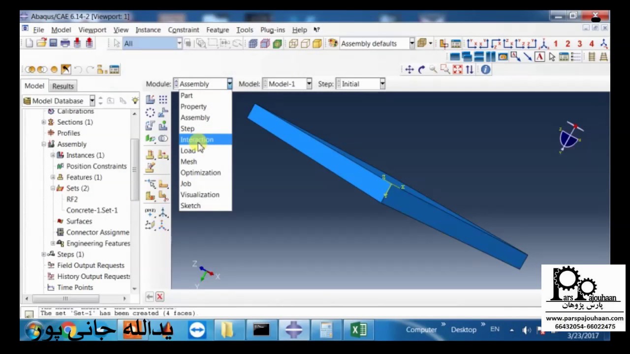 Abaqus - Concrete Part Under blast Loading-Air Blast-Conwep (Persian ...
