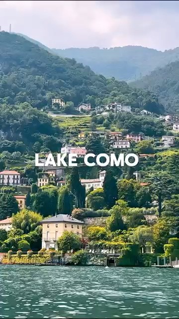 This Is How Celebrities Do Lake Como! - YouTube