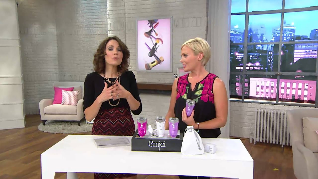 Emjoi eMagine 72-tweezer Epilator with Sandra Bennett - YouTube