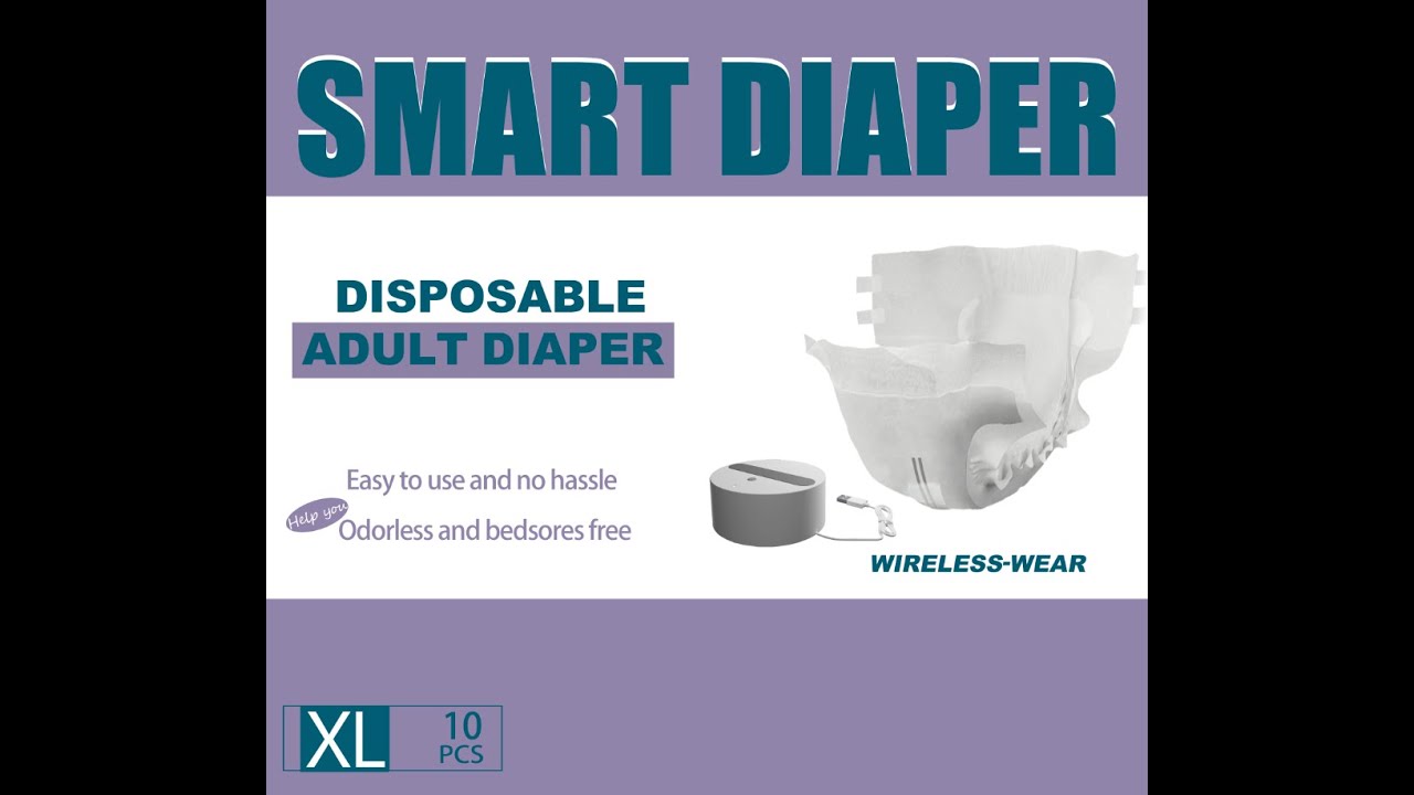 Smart adult diapers - YouTube