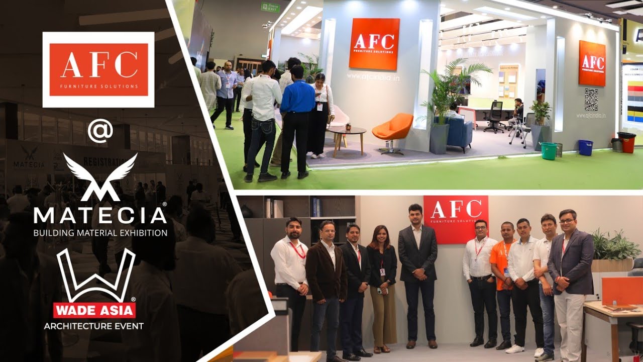 AFC Furniture Solutions at MATECIA Exhibition 2023 - YouTube