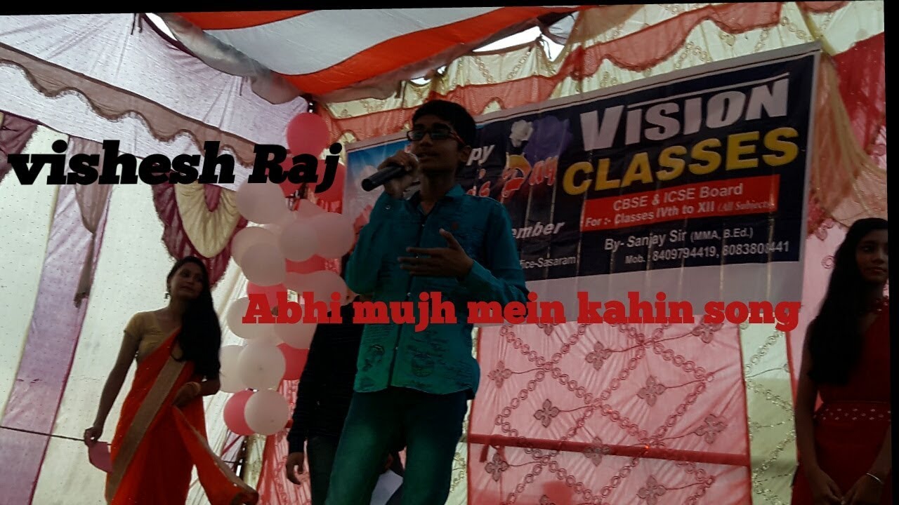 vishesh Raj sing Abhi mujh mein kahin - YouTube