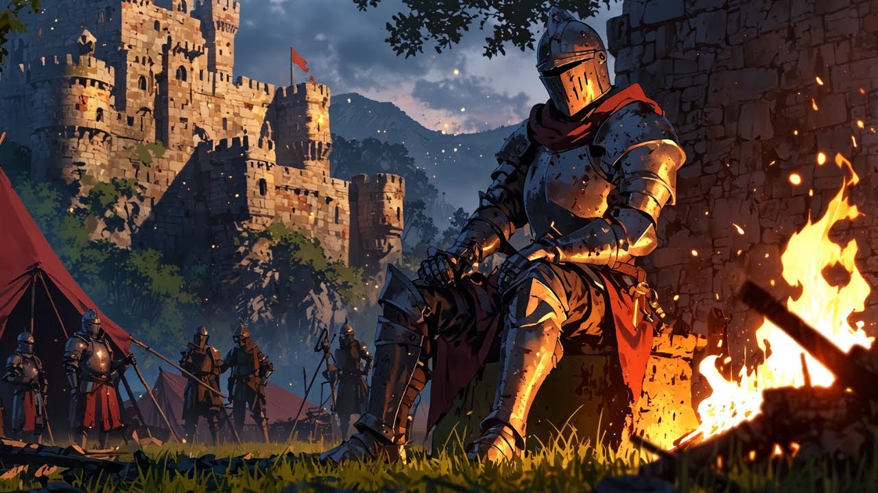 A Knight's Rest at the Castle's Edge (Medieval Ambient Music) - YouTube