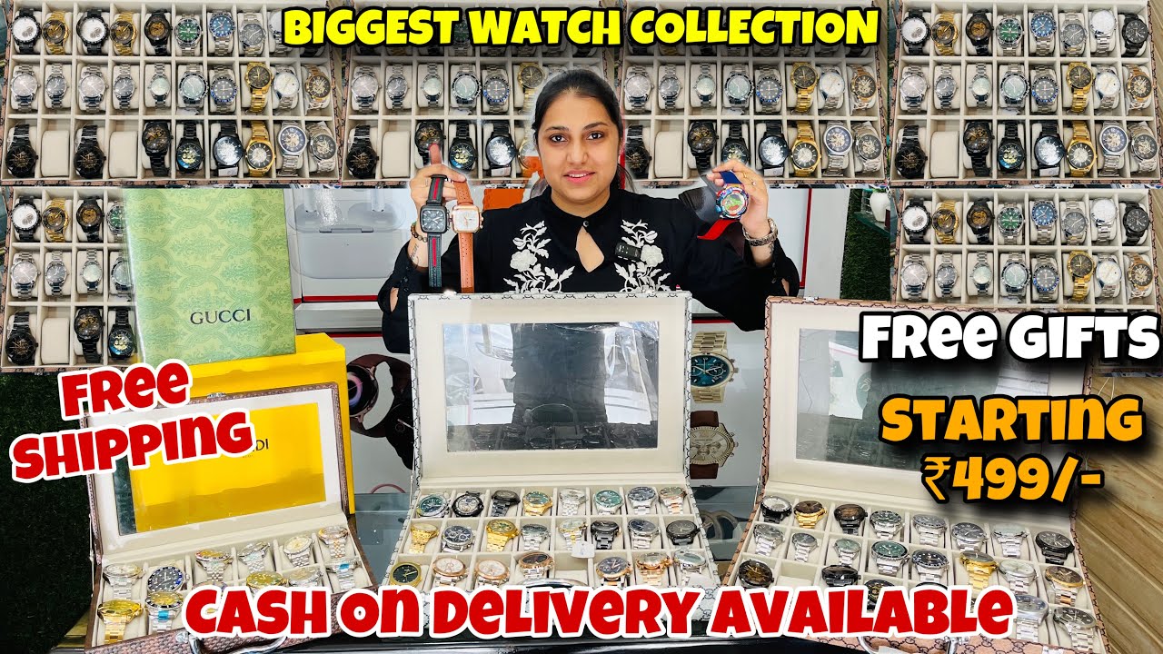 Watches Starting Rs.499| Biggest Watch Collection In Delhi| Smart ...