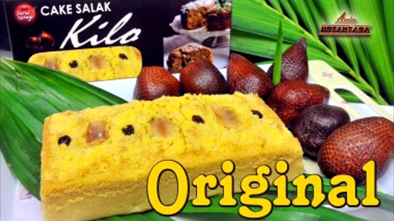 Cake Salak, Oleh-oleh Cita Rasa Balikpapan - YouTube