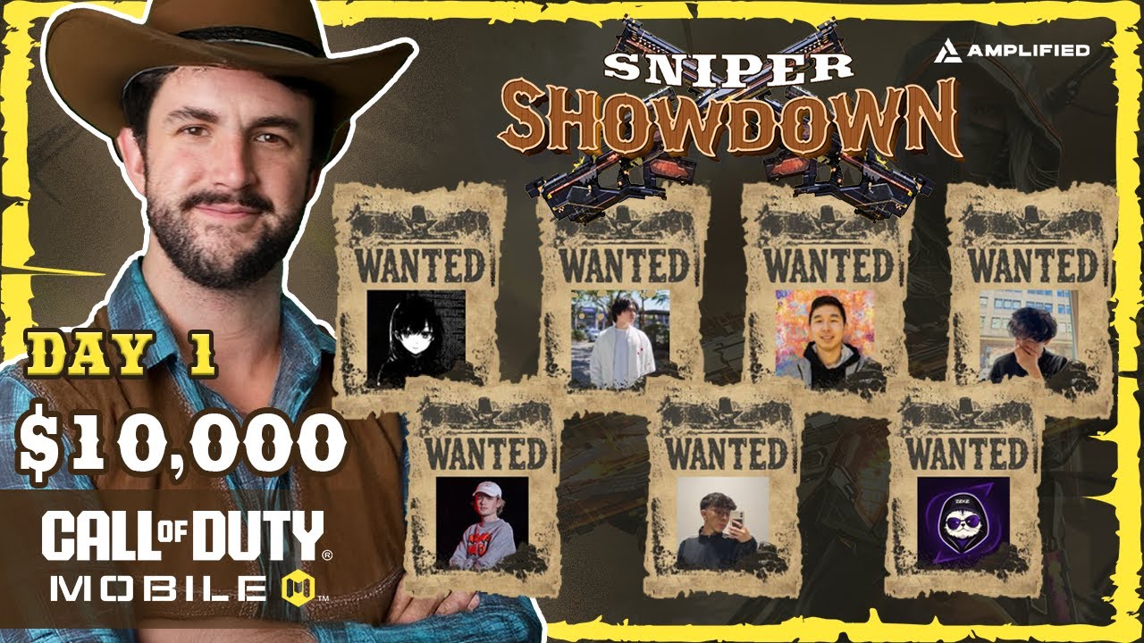 10,000$ CODM SNIPER TOURNAMENT by BOBBYPLAYS - TEAM DOZZY - YouTube