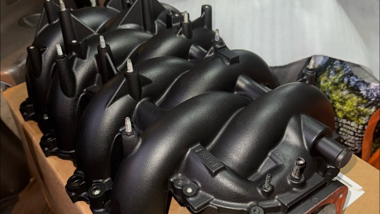 Cerakote Aluminum Intake Manifold by NV Coatings | Lexus IS F V8 Track ...