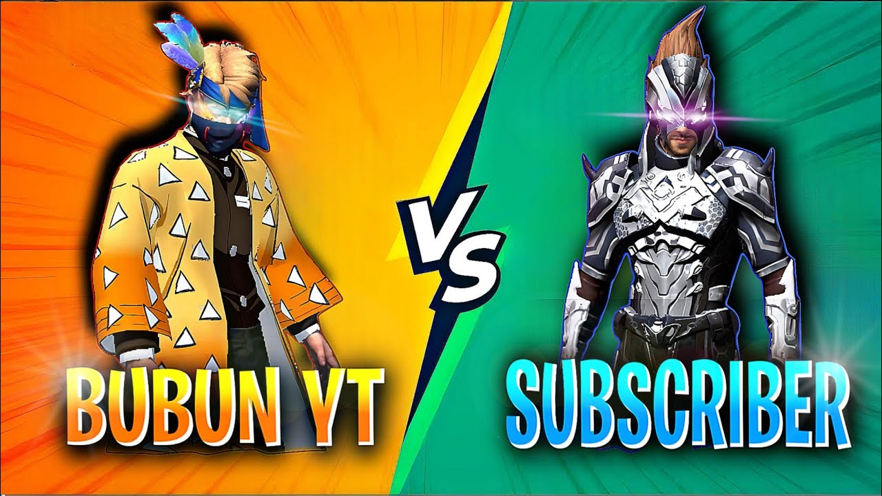 My Subscriber Challenge Me 1V1 | Bubun Gaming YT | Free Fire Max - YouTube