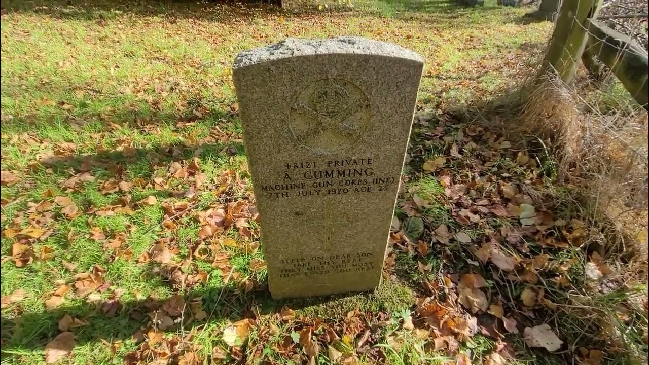 Riddrie Park Cemetery #death #cemeterywandering #gravestone #cemeteries #headstones - YouTube