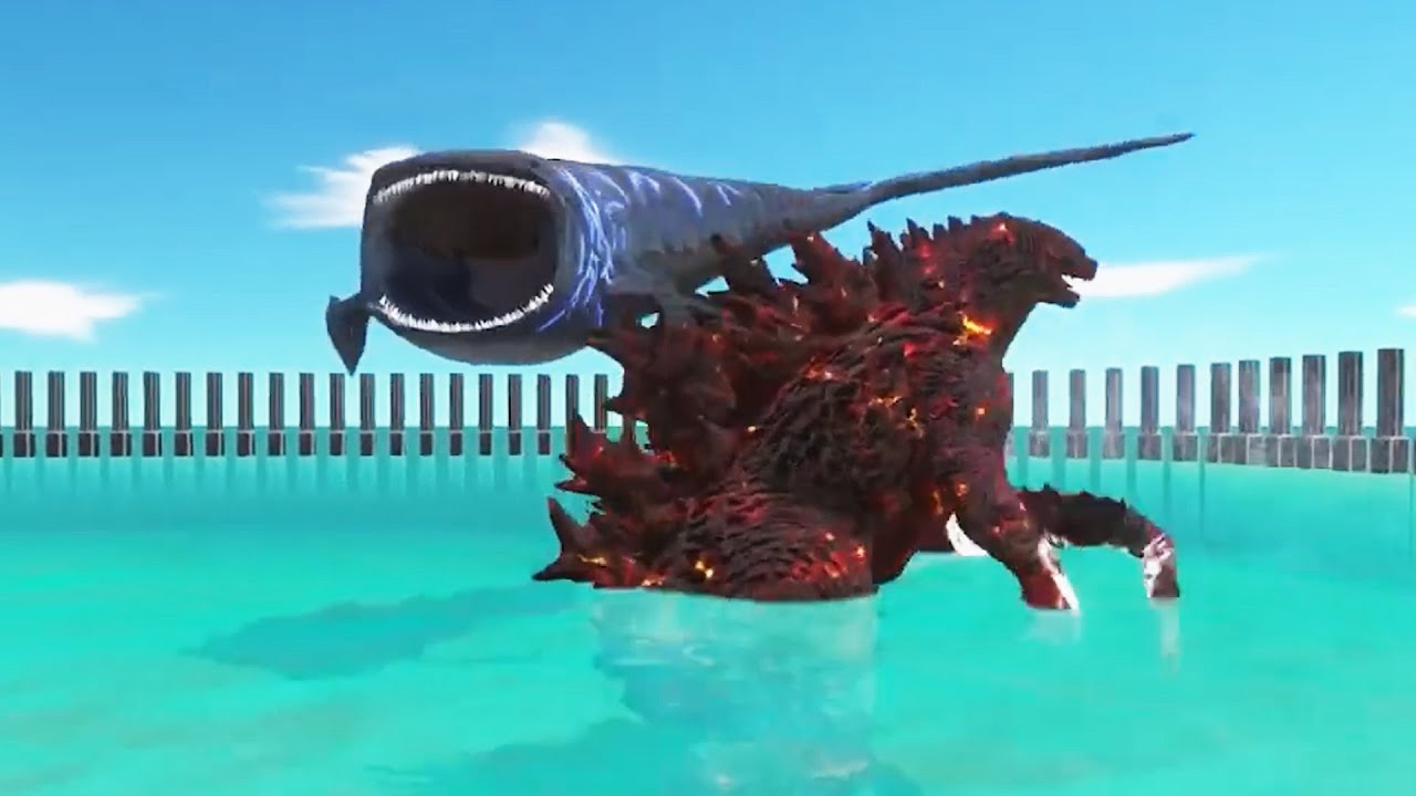 Inferno Godzilla vs The Abyssal Bloop Oceanic Titans’ War !!! - YouTube