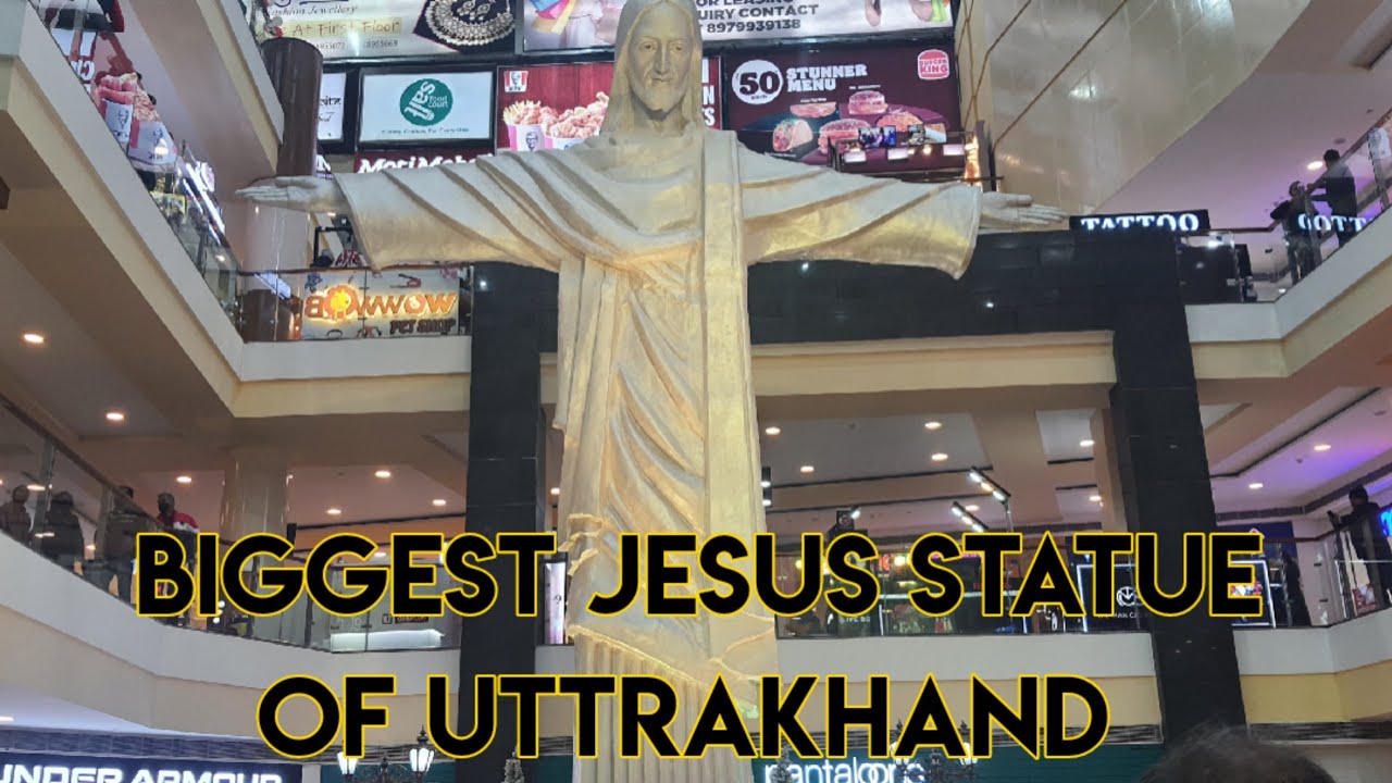 India's Biggest statue of Jesus Christ on Cristmas Eve in Uttrakhand ...