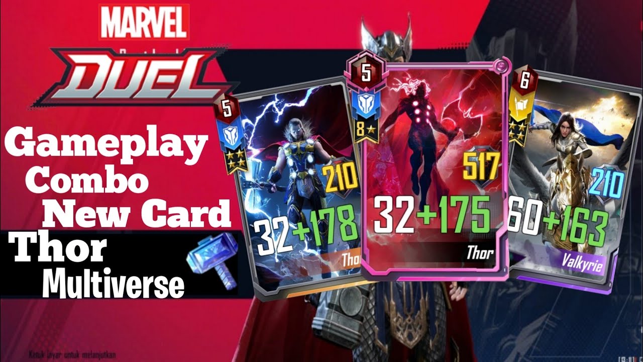 Marvel Duel | Gameplay Thor Multiverse with Unity Valkyrie - YouTube