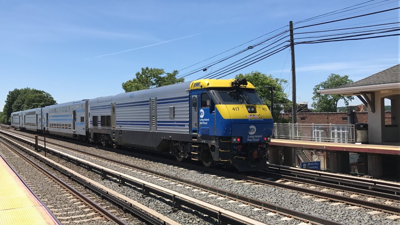 LIRR HD 60fps: Afternoon Main Line Action @ Queens Village w/ M9 Test ...