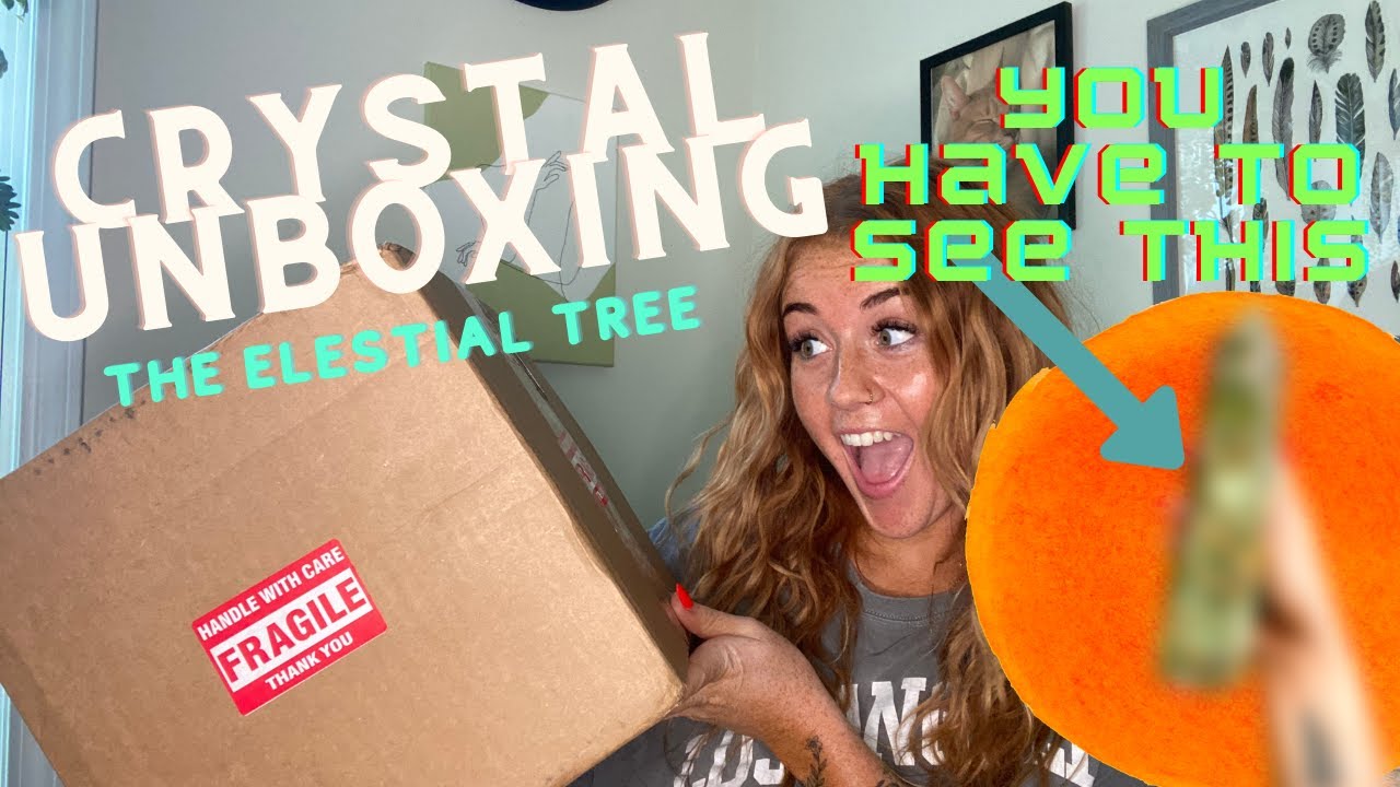 Crystal Unboxing | The Elestial Tree | STATEMENT PIECE🌿 - YouTube