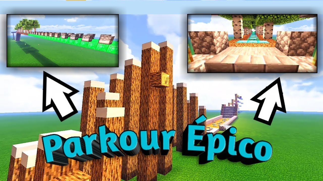 PARKOUR CON MI HERMANO EN MINECRAFT || Chavo Rex - YouTube