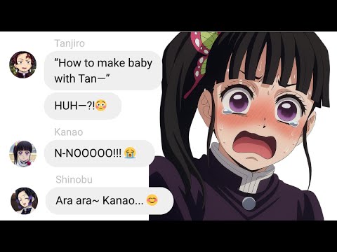 If Tanjiro Got Kanao's Search History | Demon Slayer Text Story