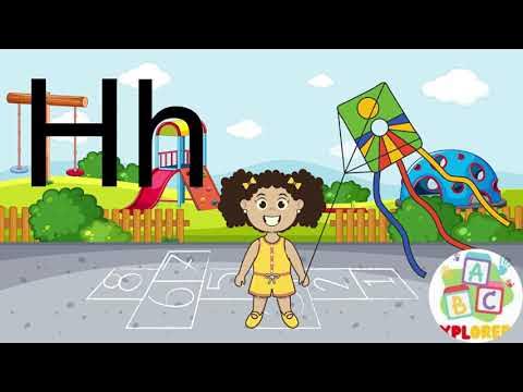 Letter H: Learning Capital H and Lower Case h - YouTube