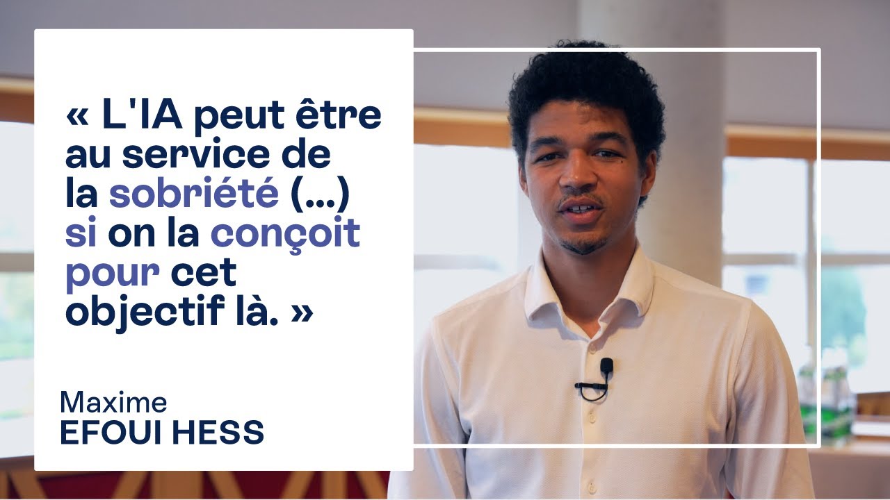 L'IA peut être au service de la sobriété si on la conçoit pour cet ...