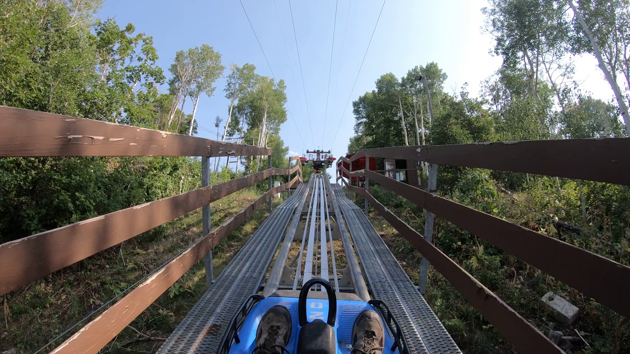 Alpine Coaster, Park City, Utah, 8-20-18, shot on GoPro Hero 6 , in 4K ...