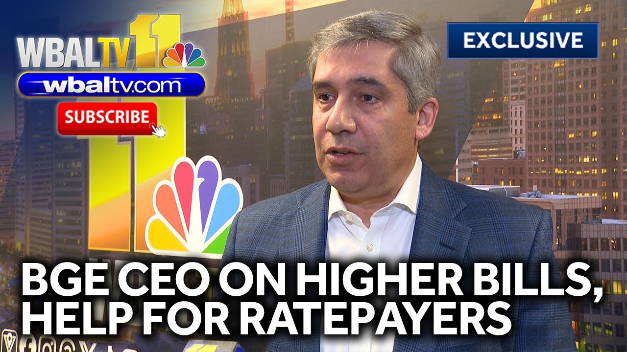 Exclusive: BGE CEO on higher energy bills - YouTube