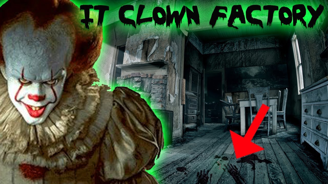 IT CLOWN FACTORY! THEY FILMED IT THE MOVIE HERE | MOE SARGI - YouTube