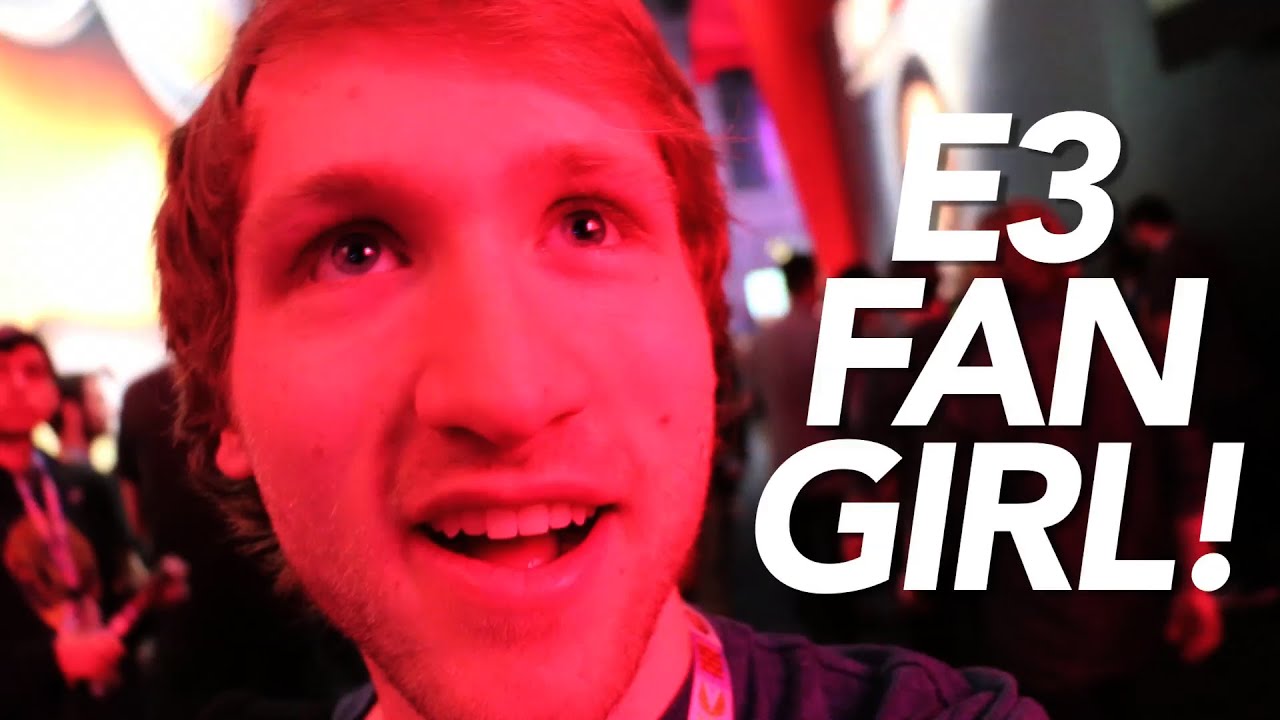 JESSE FAN-GIRLS AT E3 2015! - YouTube