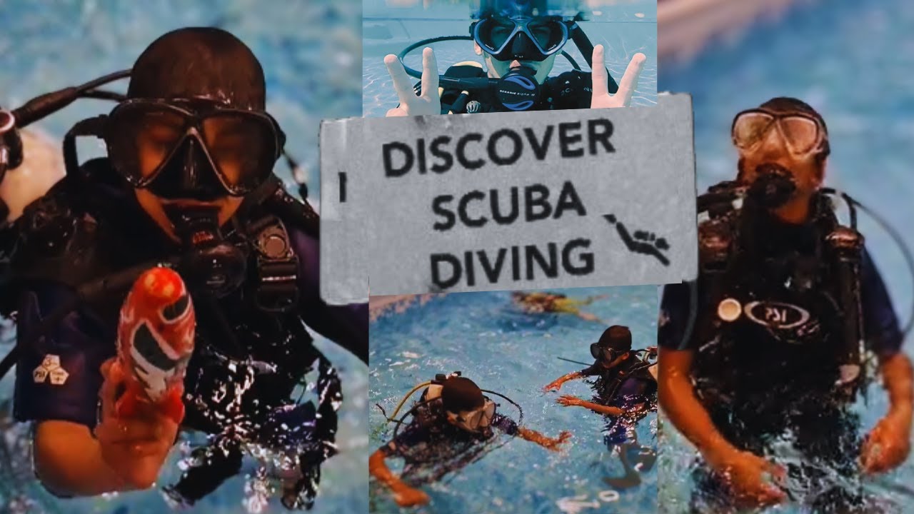 Dive In! Kids' FIRST Pool Scuba Challenge! Fun & Safe Underwater ...