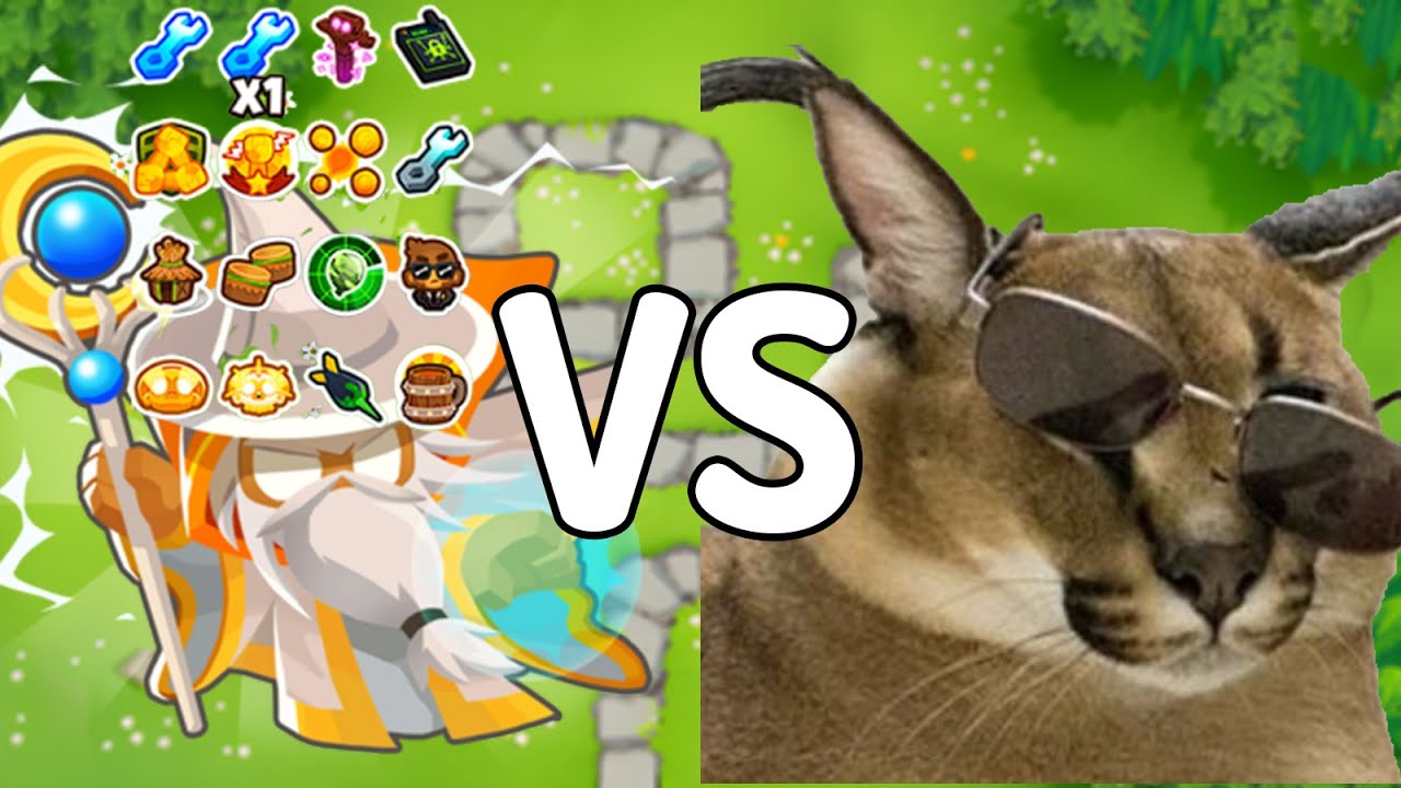 God Boosted 4th Path Wizard VS. Level 20 Floppa - YouTube