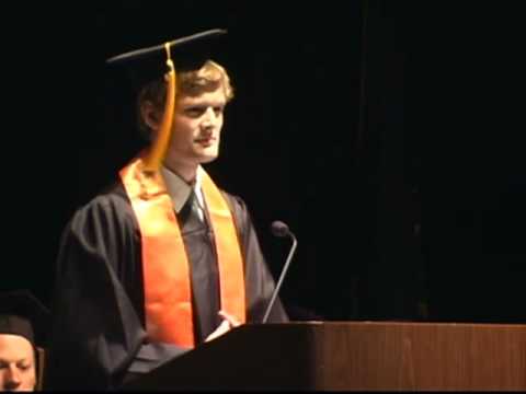 Chuck Le Gros, Student Speaker, BC3 Graduation '10 - YouTube