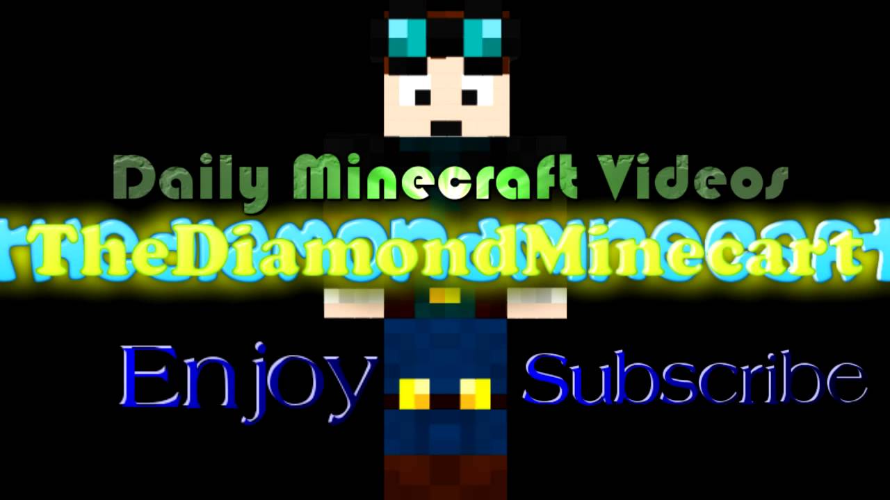 DanTDM - The Diamond Minecart Intro. - YouTube