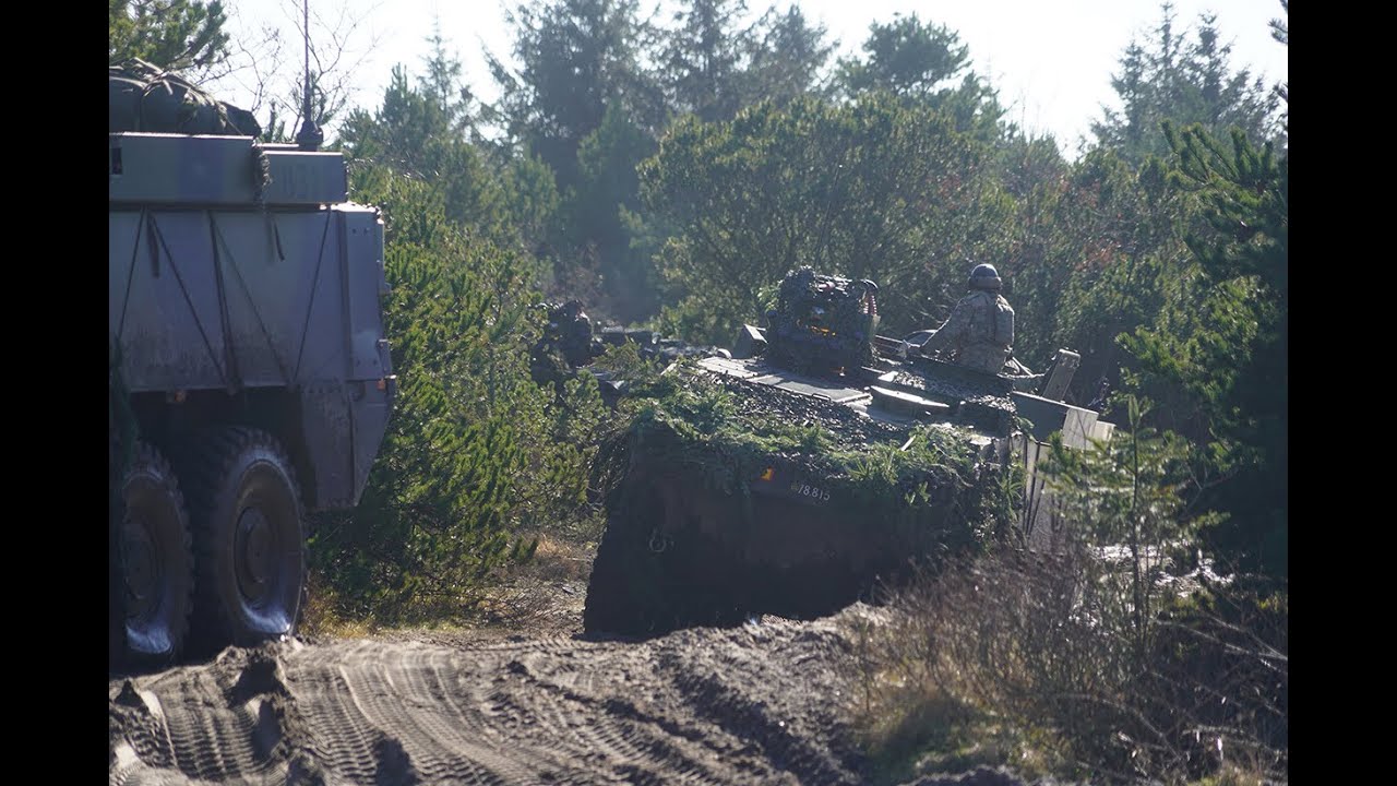 NATO FORCES. 800 Danish troops ready for deployment to the Baltic ...