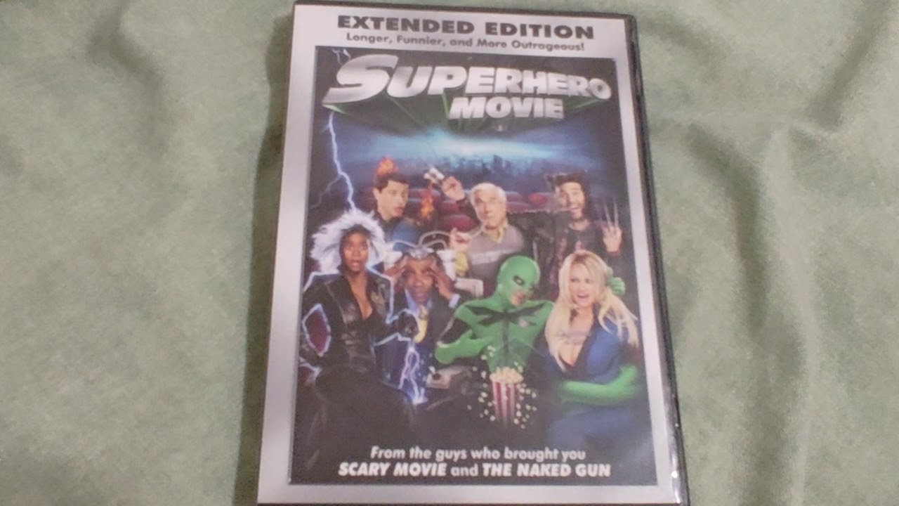 Superhero Movie DVD Overview! - YouTube