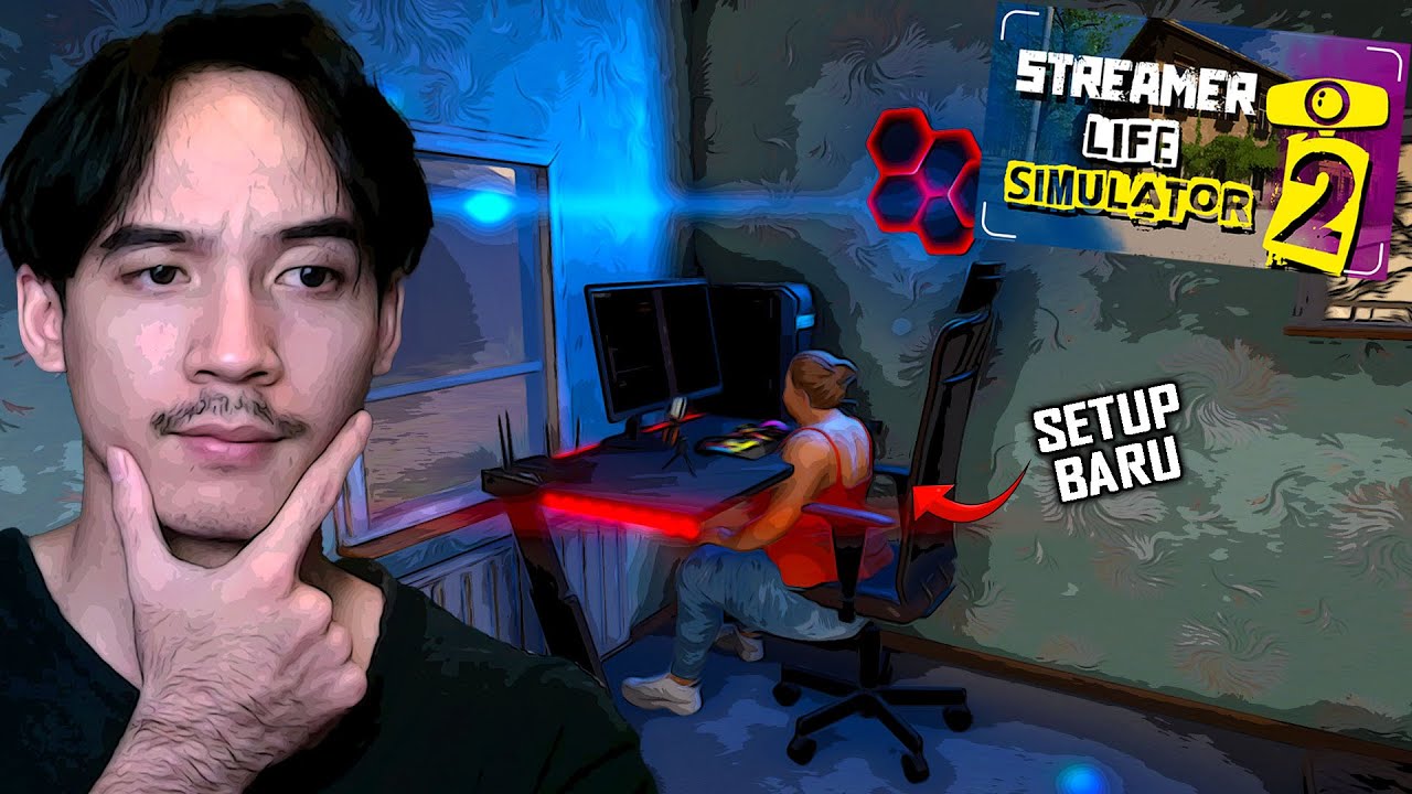 BELI SETUP BARU BESERTA KARYAWAN NYA - Streamer Life Simulator 2 #4 ...