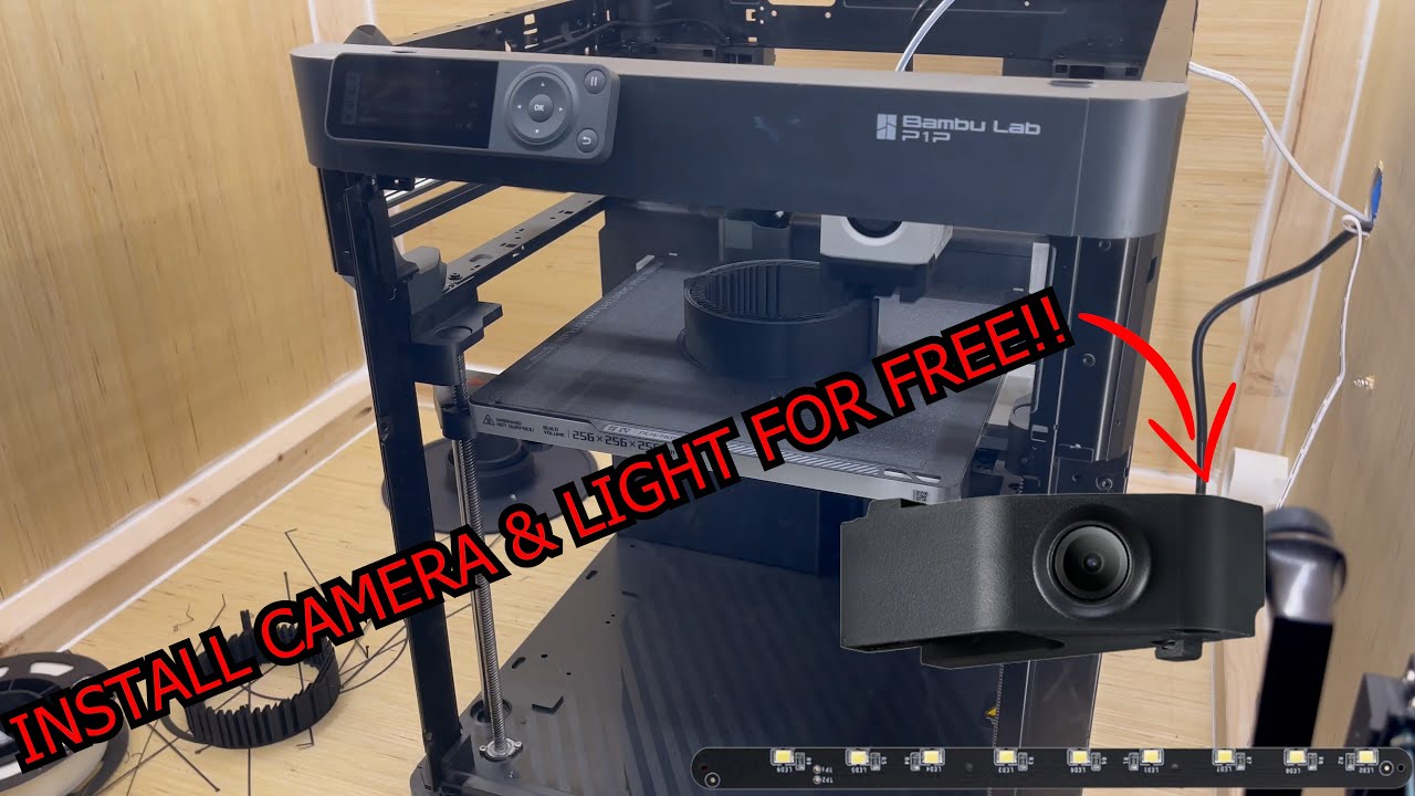 Remote view your 3D printer on your phone for free! - YouTube