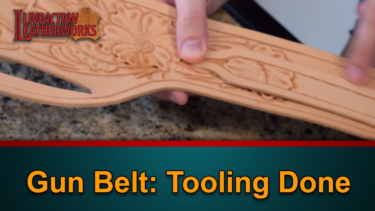 Gun Belt, Step 7: Tooling Done - YouTube